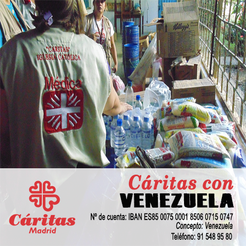 Cáritas con Venezuela | Caritas Madrid