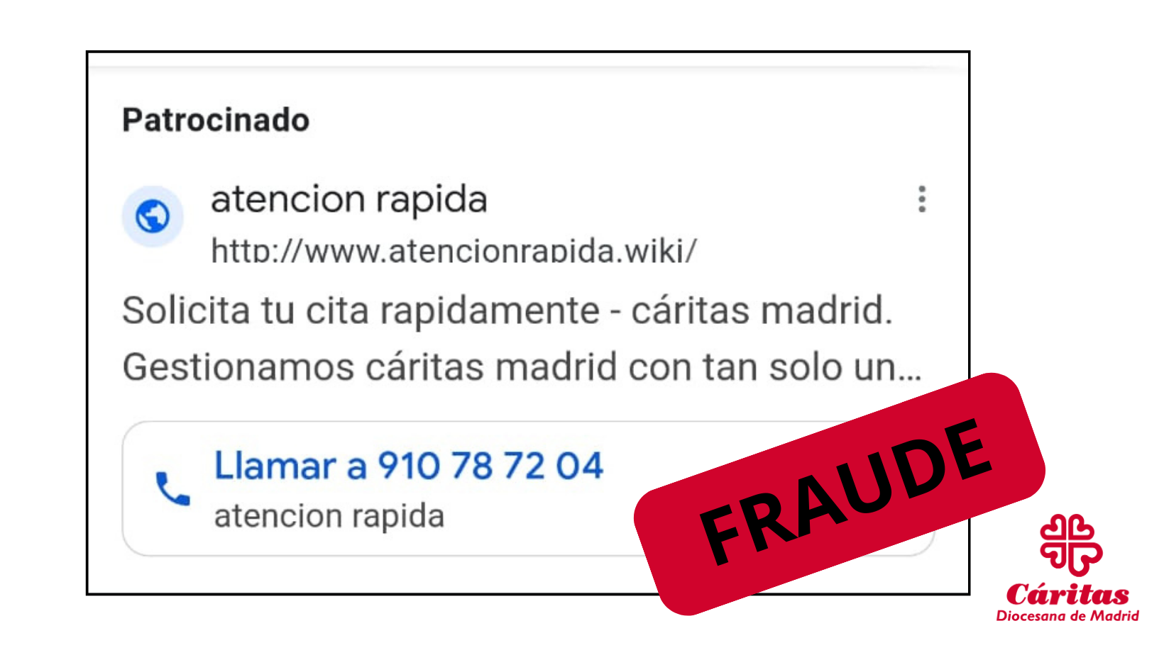 ALERTA: fraude del número de teléfono 91 078 72 04 para pedir citas en ...