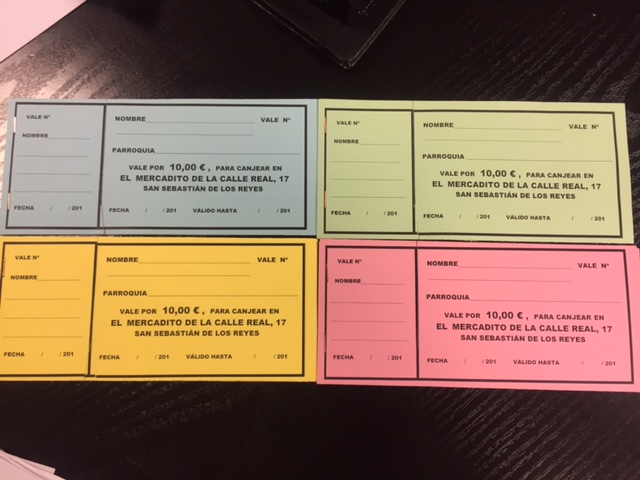 La historia de un sencillo vale de comida | Caritas Madrid